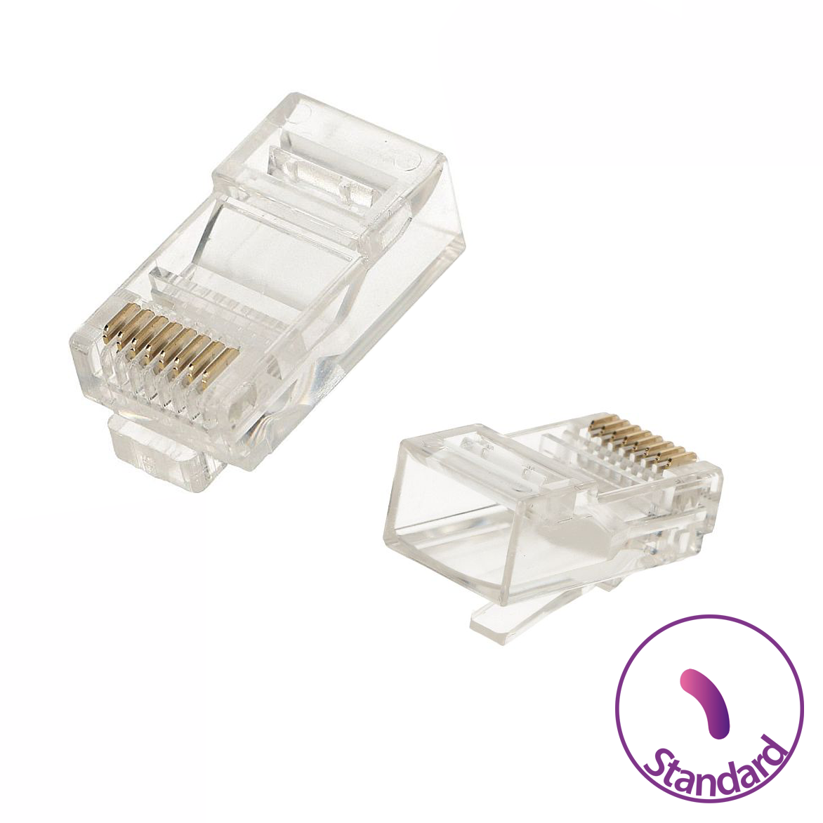 Modular stik RJ45, stik, CAT5E UTP - Modular stik - DKT A/S