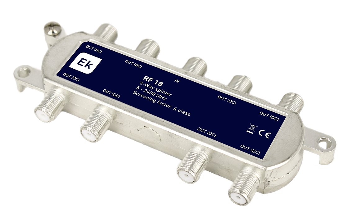 RF-18 Signalfordeler - SAT fordeler - DKT A/S